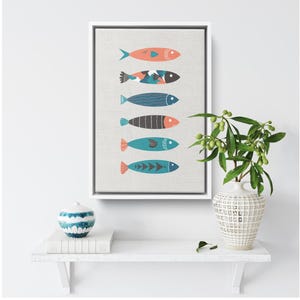 Fish Wall Decor, Framed Wall Art, Home Decor, Room Decor, Wall Hangings ...
