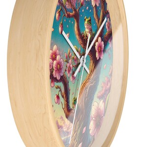 Blossom Tree Wall Clock, Wall Decor, Nature Themed Wall Decor, Unique ...