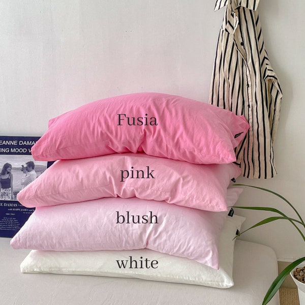 Pink Pillow Case - Etsy