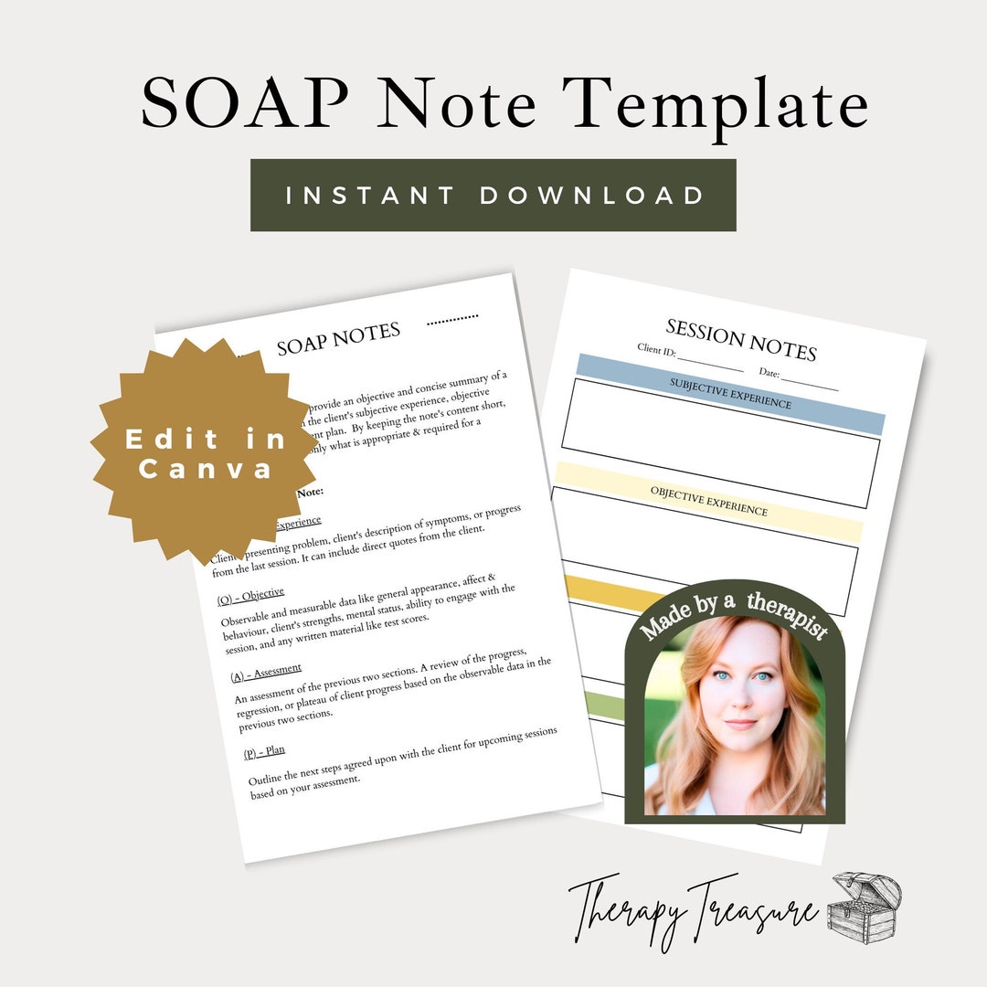 Counseling SOAP Note Client Progress Note Template Progress Notes for ...