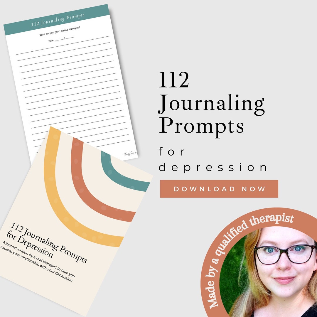 Journal Prompts for Depression PDF | Journal About Mental Health ...