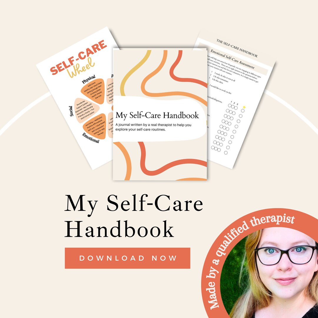 Self Care Journal Digital Download Mental Health Self-care Checklist ...