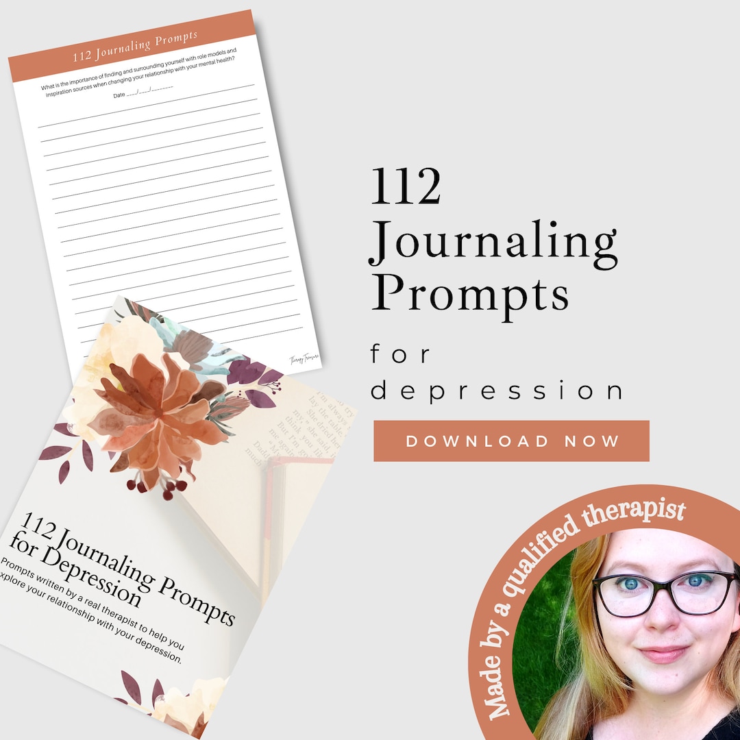 Journal Prompts for Depression PDF | Journal About Mental Health ...