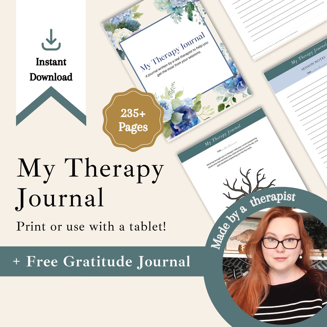 Therapy Journal Therapy Journal Digital Wellness Journal Goodnotes ...