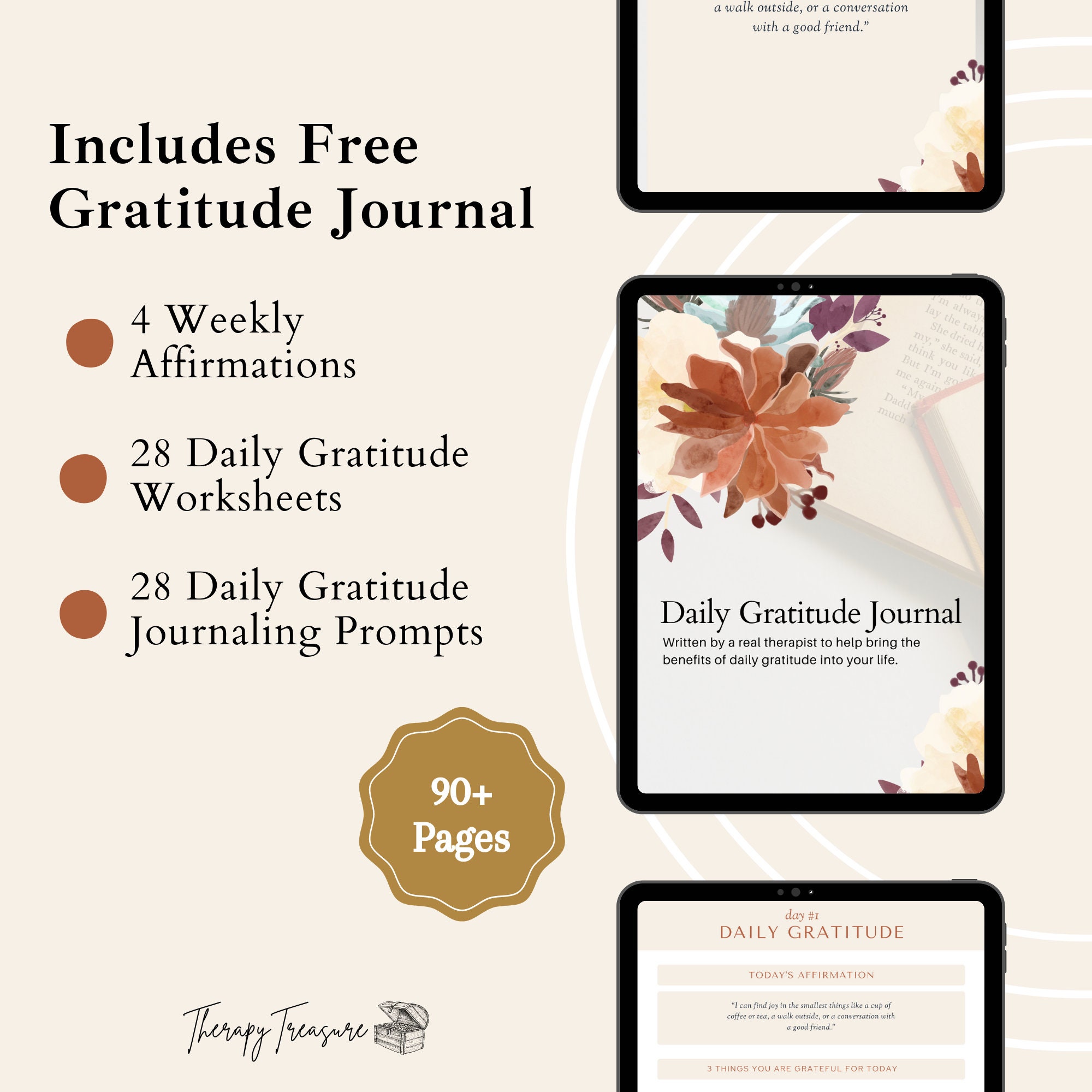 Therapy Journal Session INSTANT DOWNLOAD Wellness Journal | Mental ...