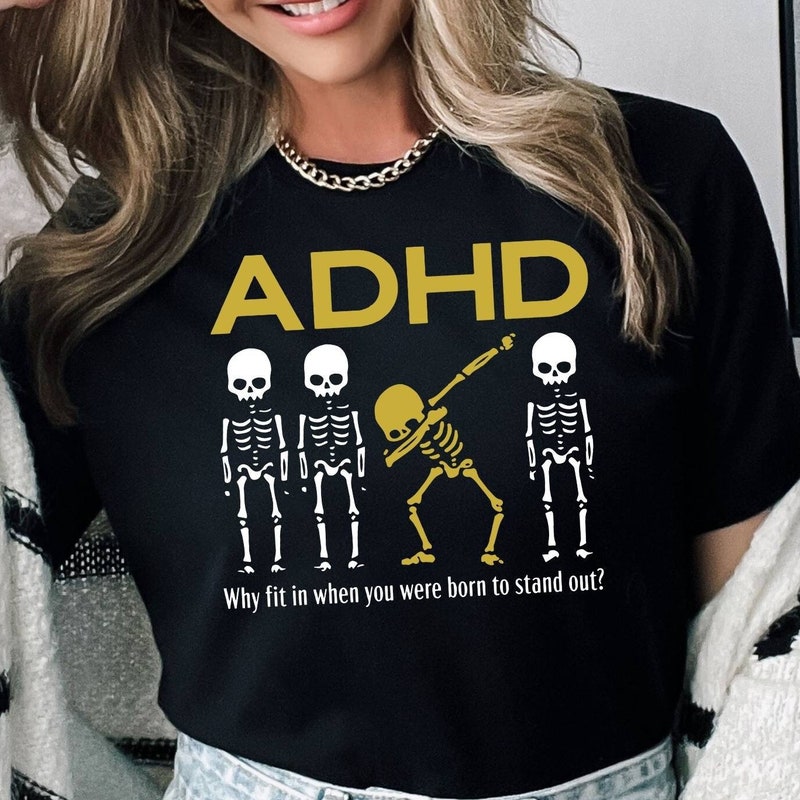 Adhd Shirt - Etsy