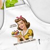 Made With Love Apron, Kitchen Quotes Apron, Funny Apron, Baking Apron ...