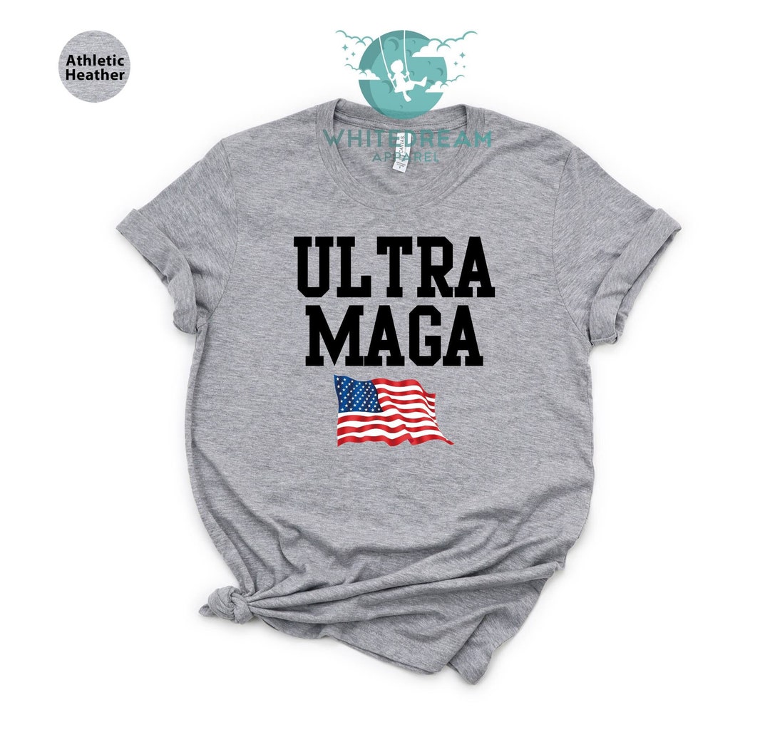 Ultra Maga T-shirt, USA Flag Shirt, Gift for American, 4th of July ...