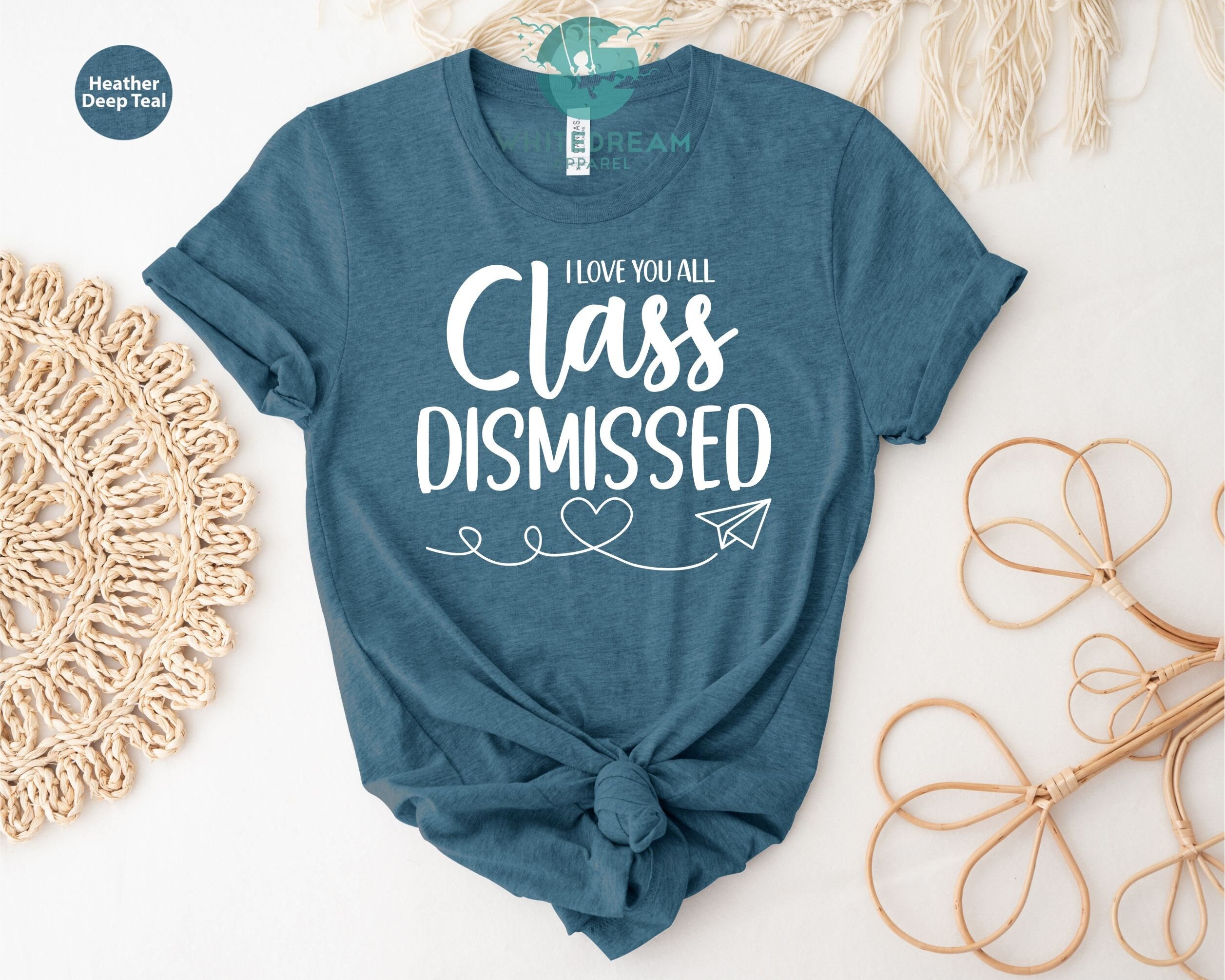 Class Dismissed Shirt, Last Day of School Tee, Pupil Love Shirt, Summer ...