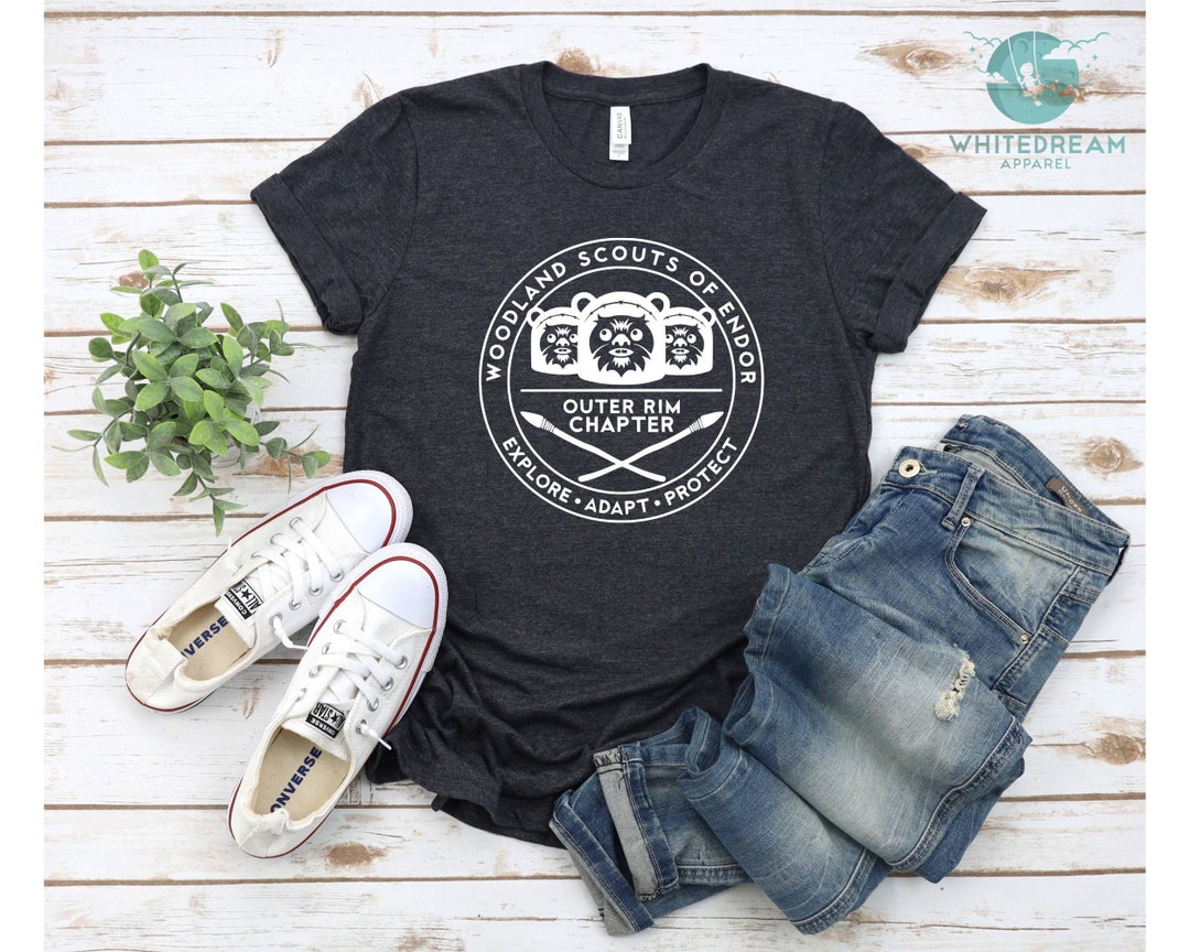 Woodland Scouts of Endor T-shirt, Outer Rim Chapter Shirt, Explore ...
