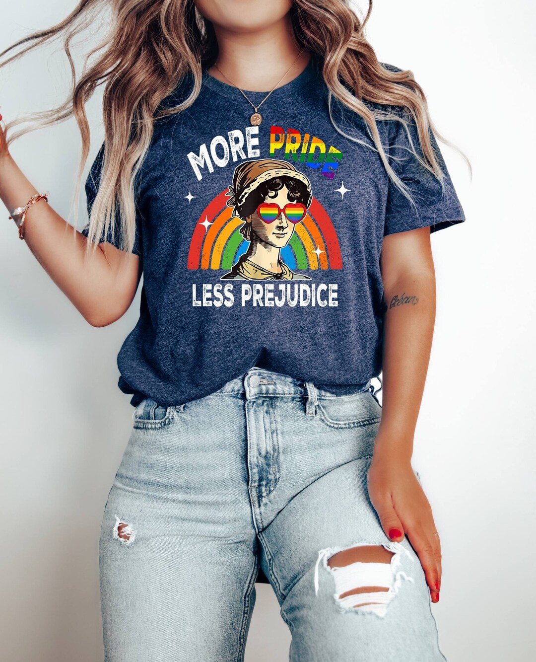More Pride Less Prejudice Shirt, LGBTQ T-shirt, Pride Parade Tee ...