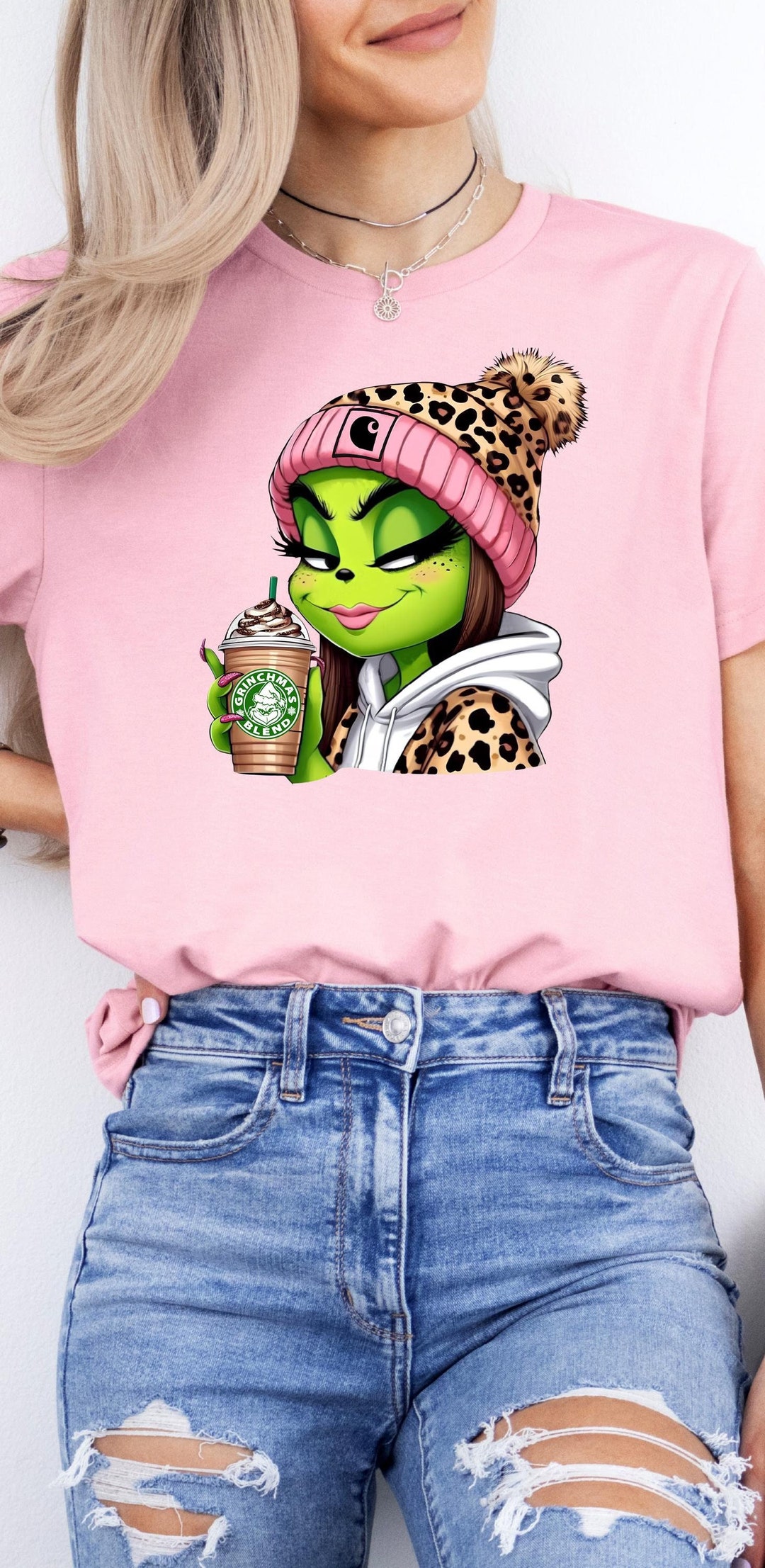 Woman Grinch Shirt, Grinch Tank Top, Grinch Girls Tee, Grinchmas Tee ...