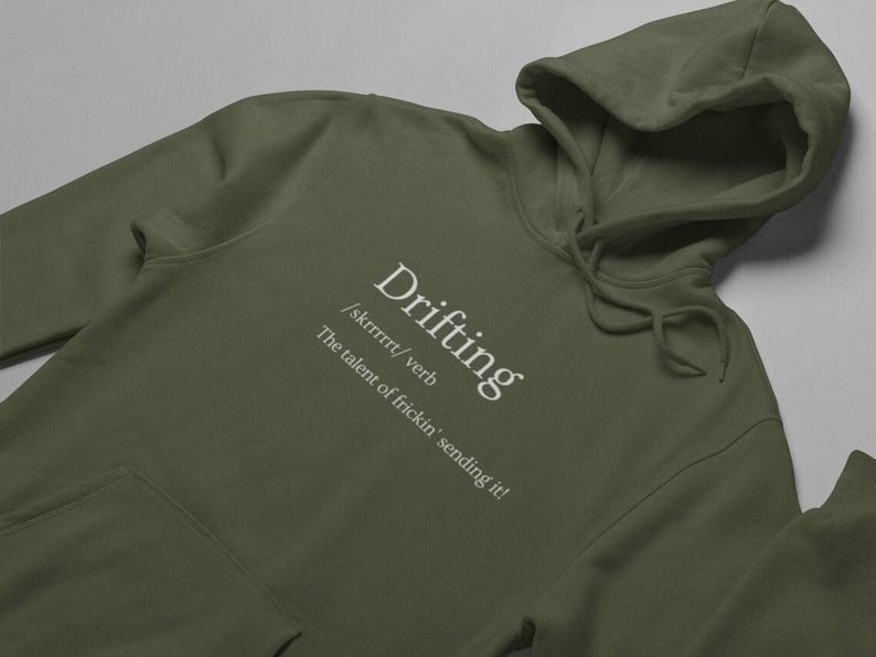 Drifting Definition Funny, Car Guy Hoodie, Car Lover Hoodie, Car ...