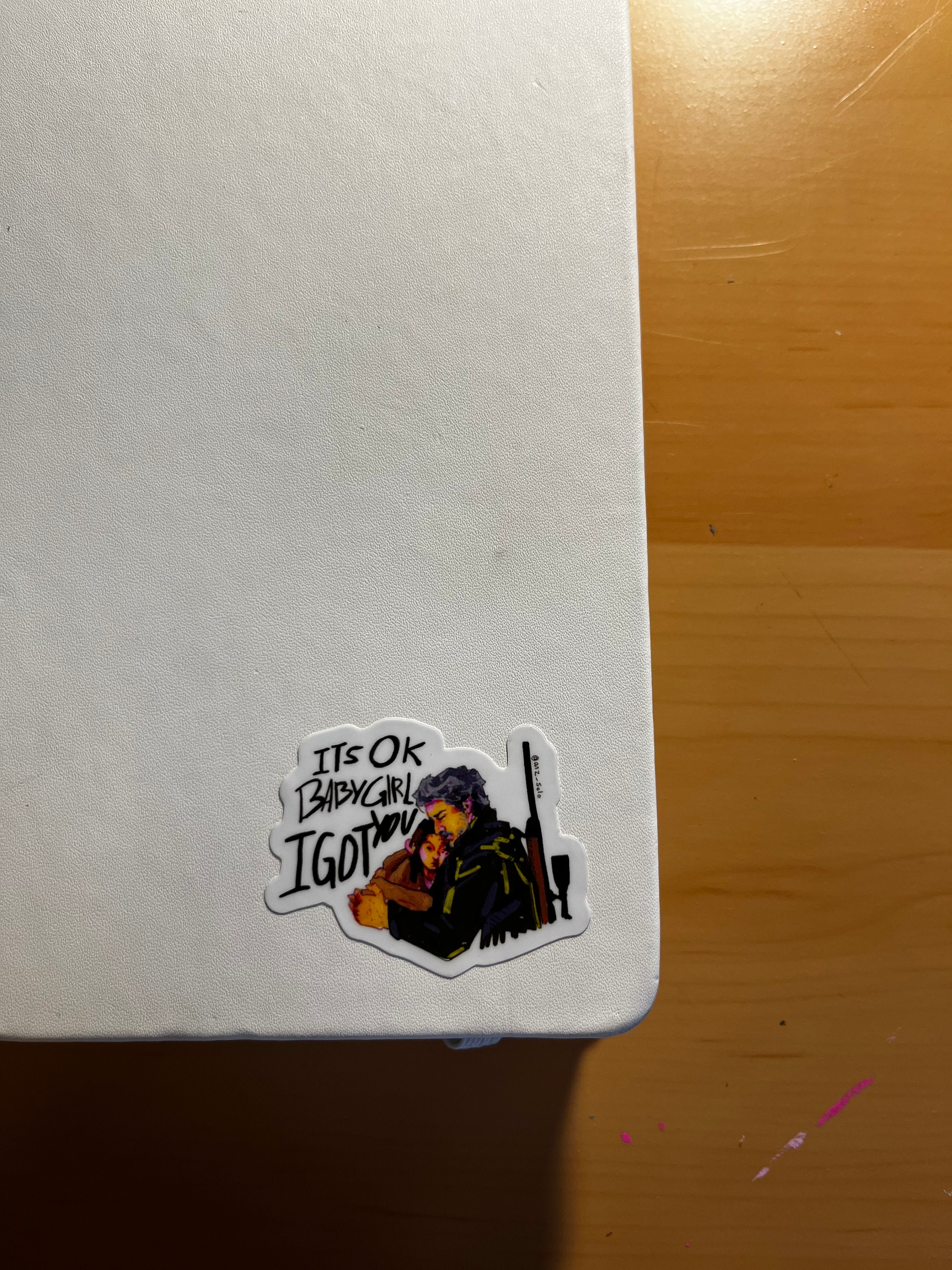 Joel and Ellie Sticker - Etsy