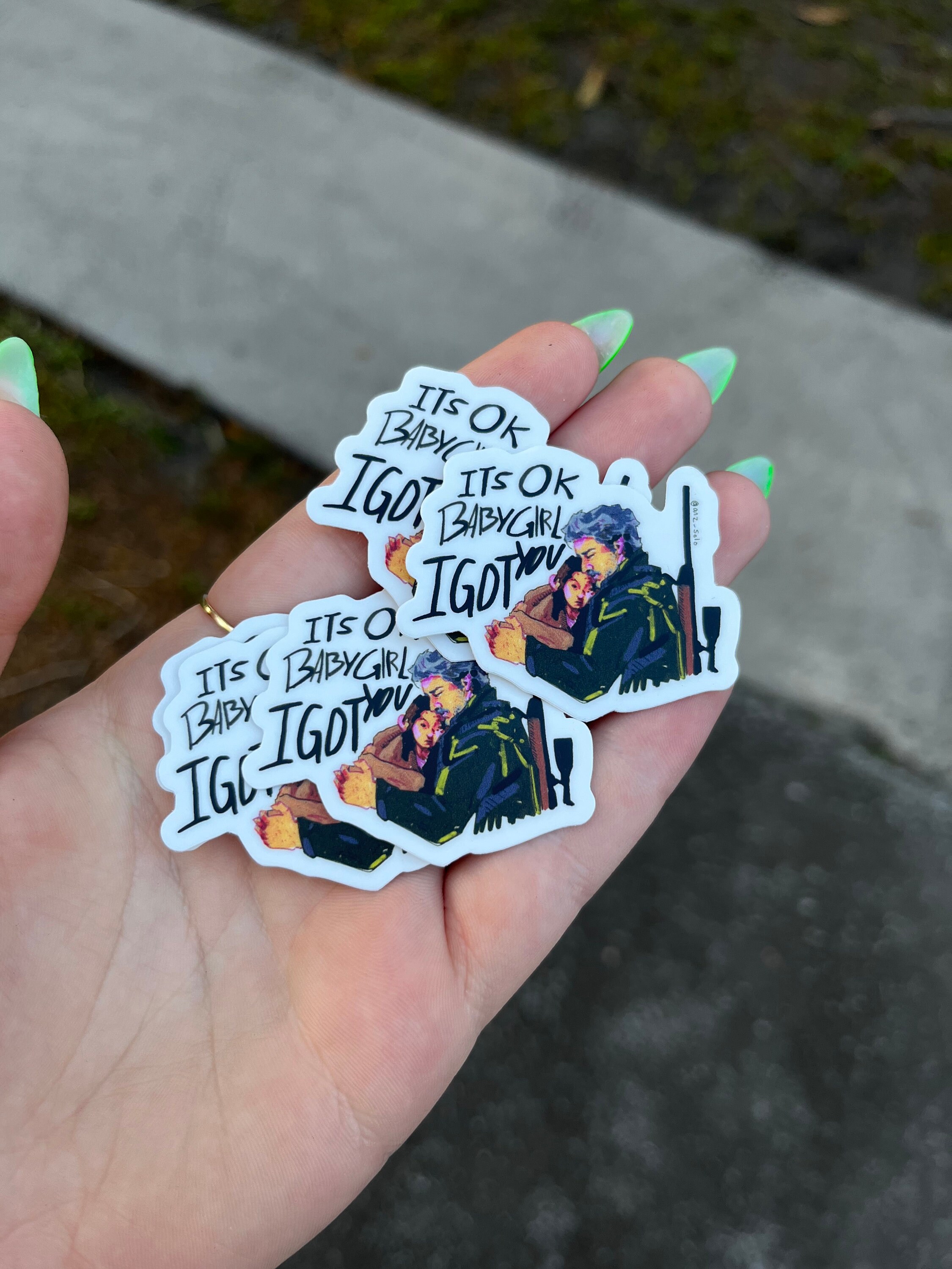 Joel and Ellie Sticker - Etsy