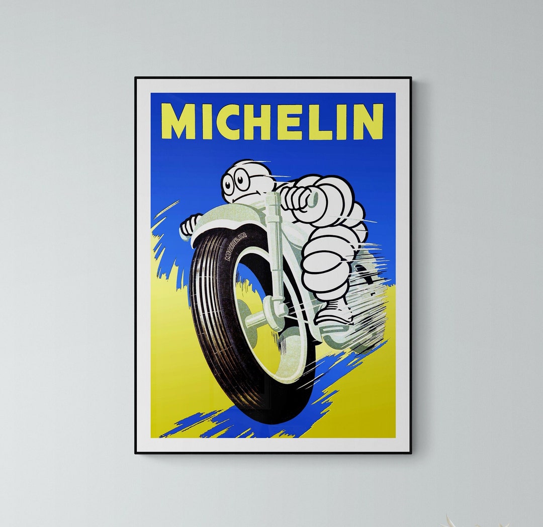 Michelin Poster - Etsy