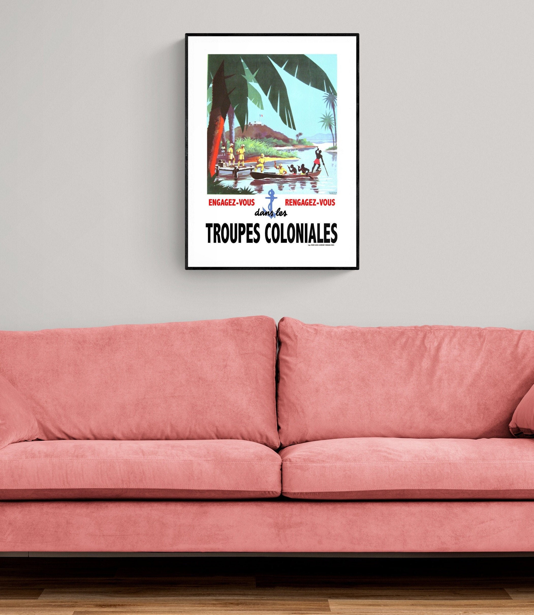 Poster Colonial Troops - Etsy