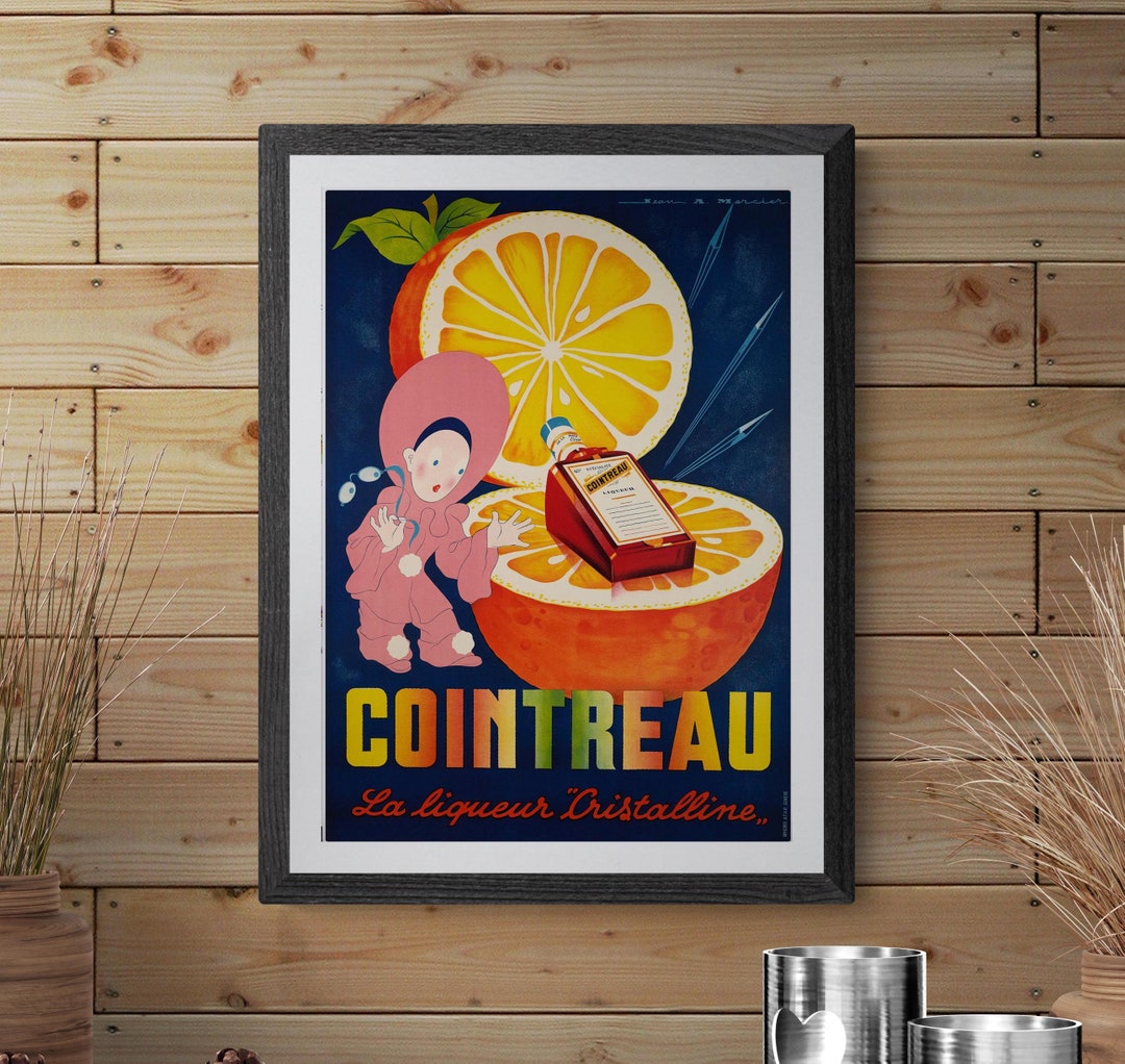 Cointreau Liqueur Poster - Etsy