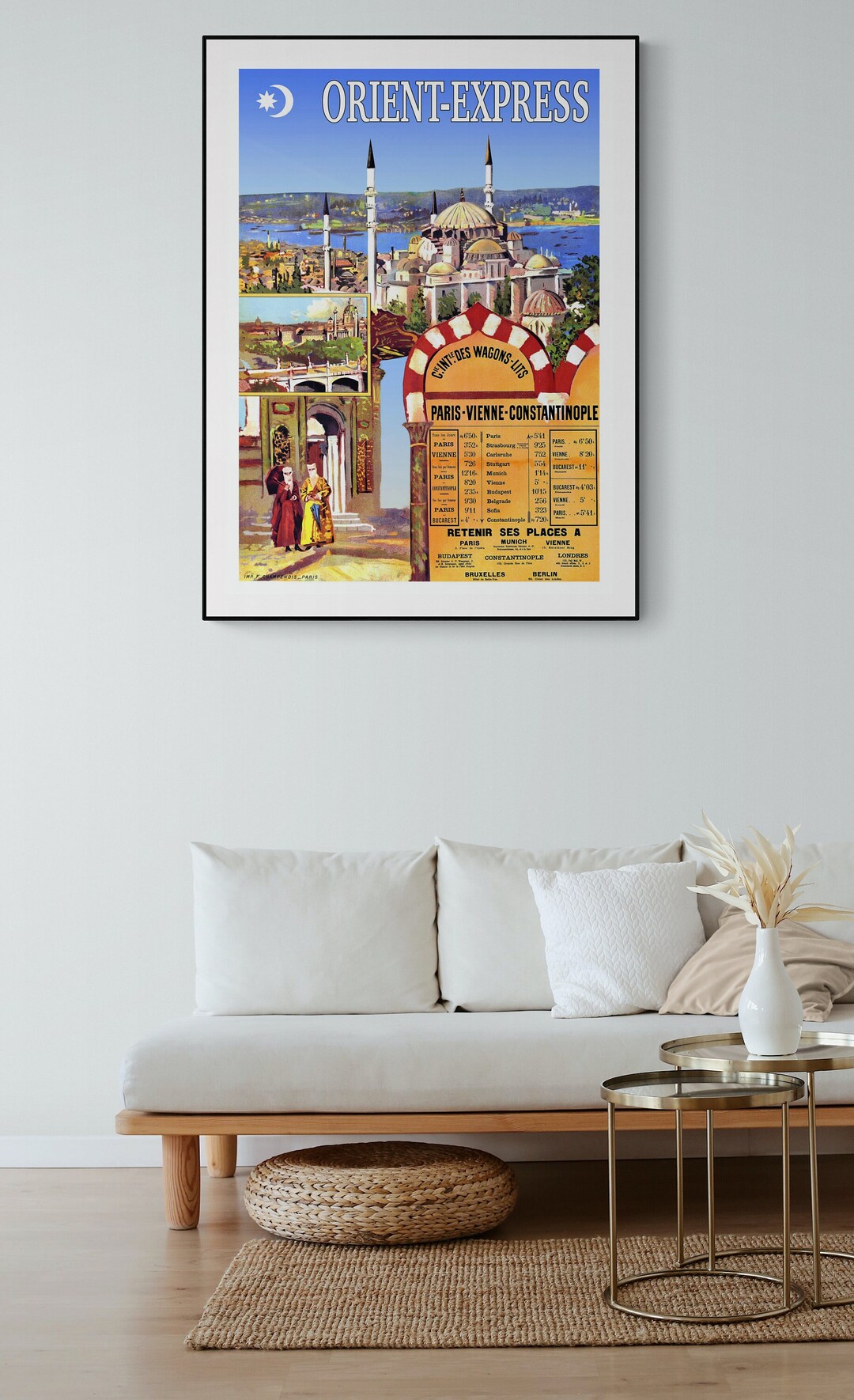 Orient Express Poster - Etsy