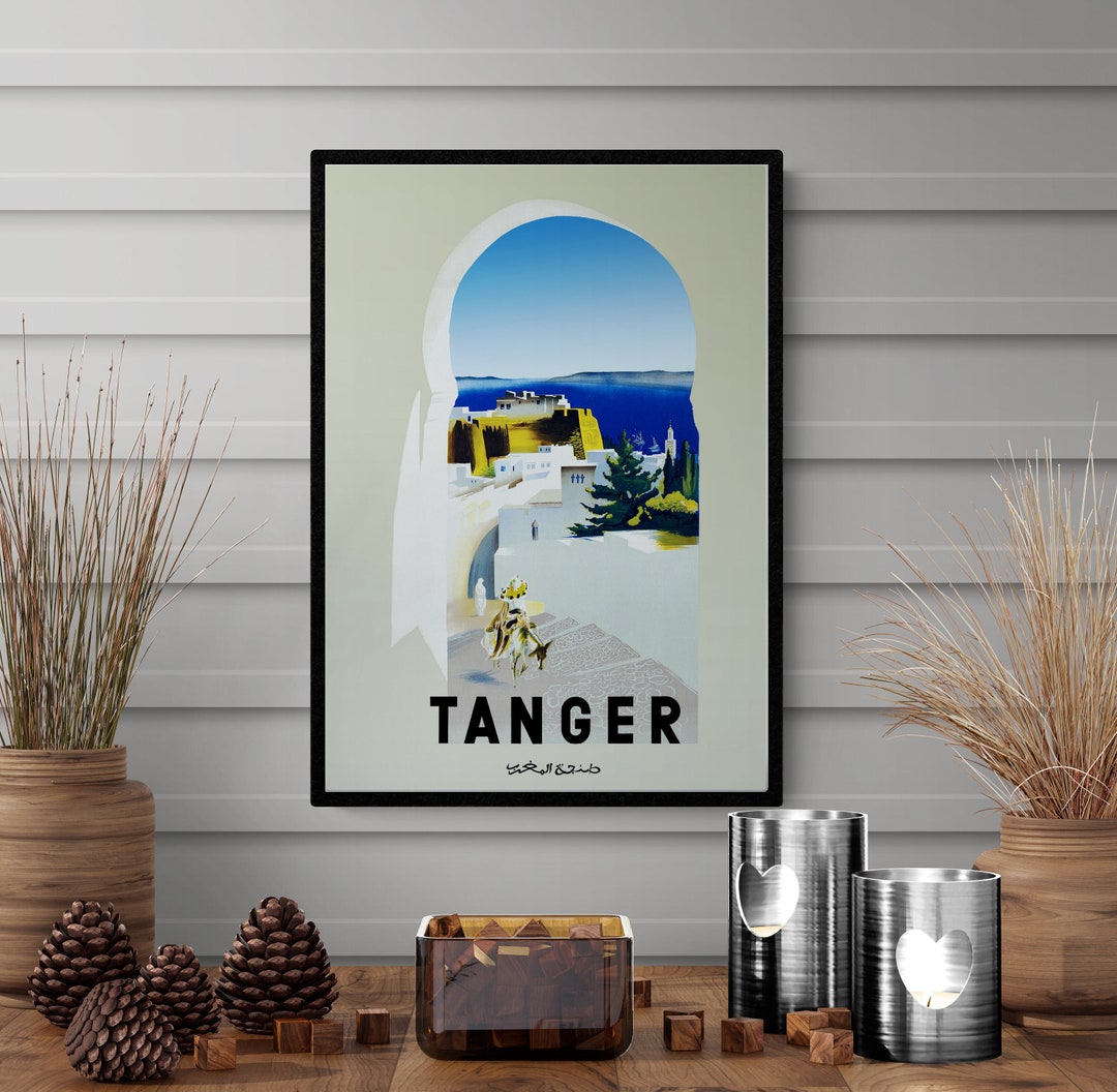 Poster Tangier Morocco - Etsy