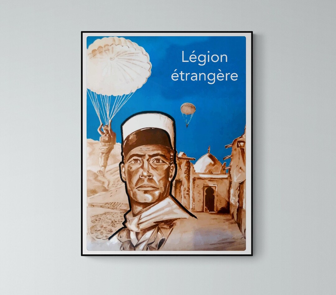 Foreign Legion Poster - Etsy
