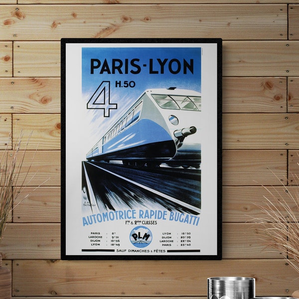 Train Poster - Etsy