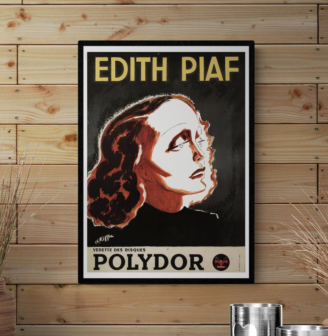 Edith Piaf Poster - Etsy