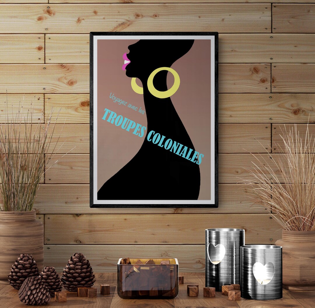 Poster Colonial Troops Africa - Etsy