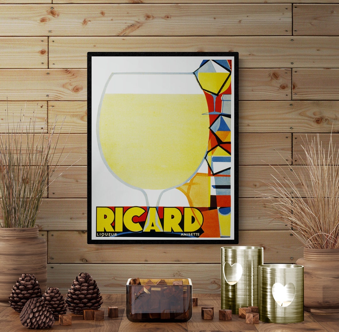 Ricard Poster - Etsy