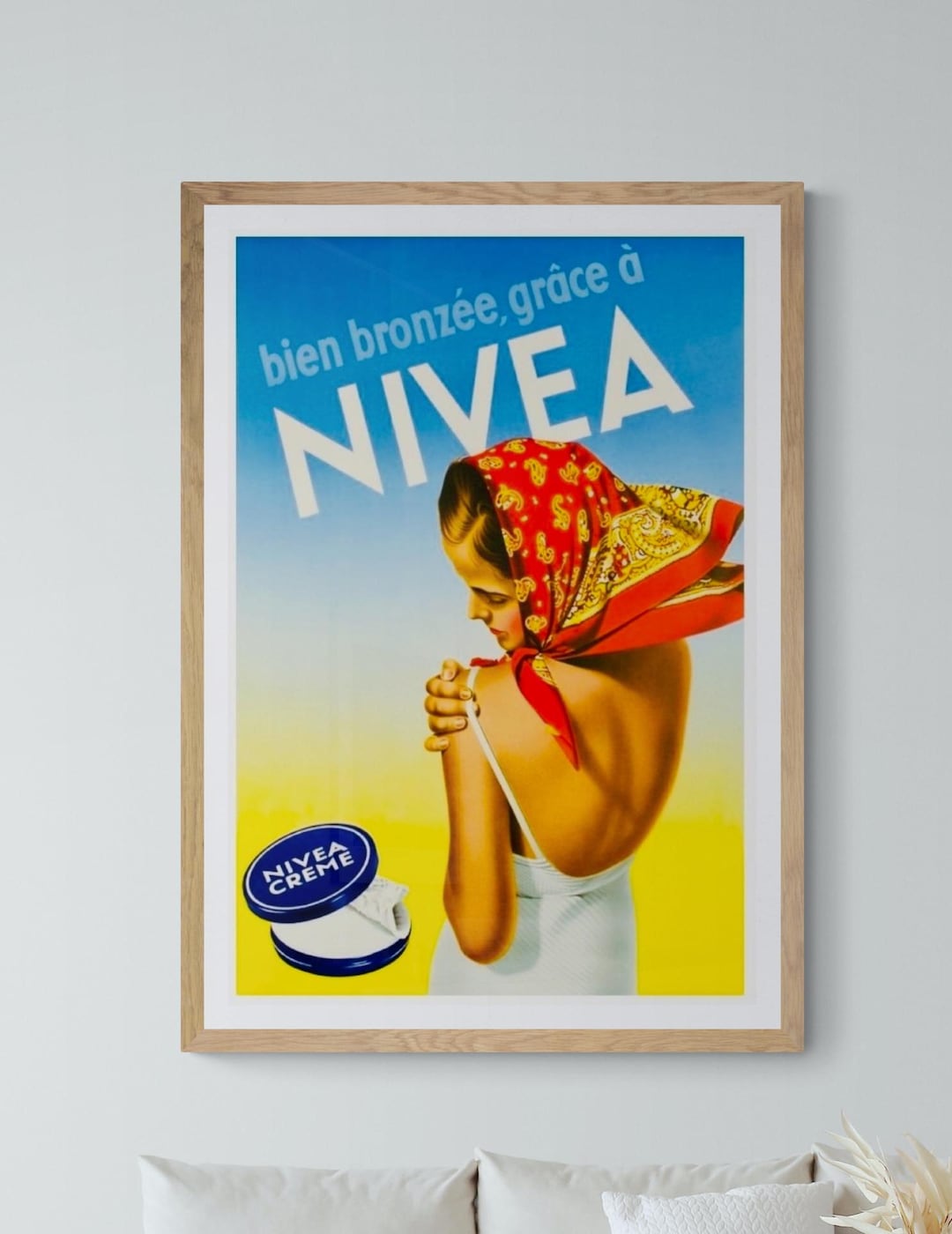 Nivea Cream Poster - Etsy