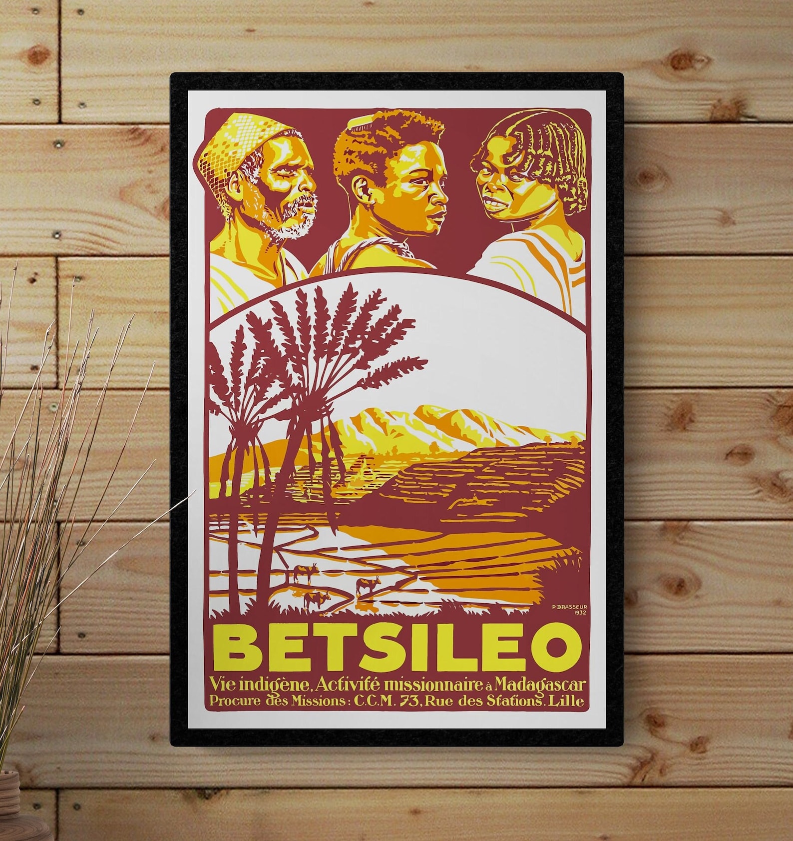 Betsileo Madagascar Poster - Etsy
