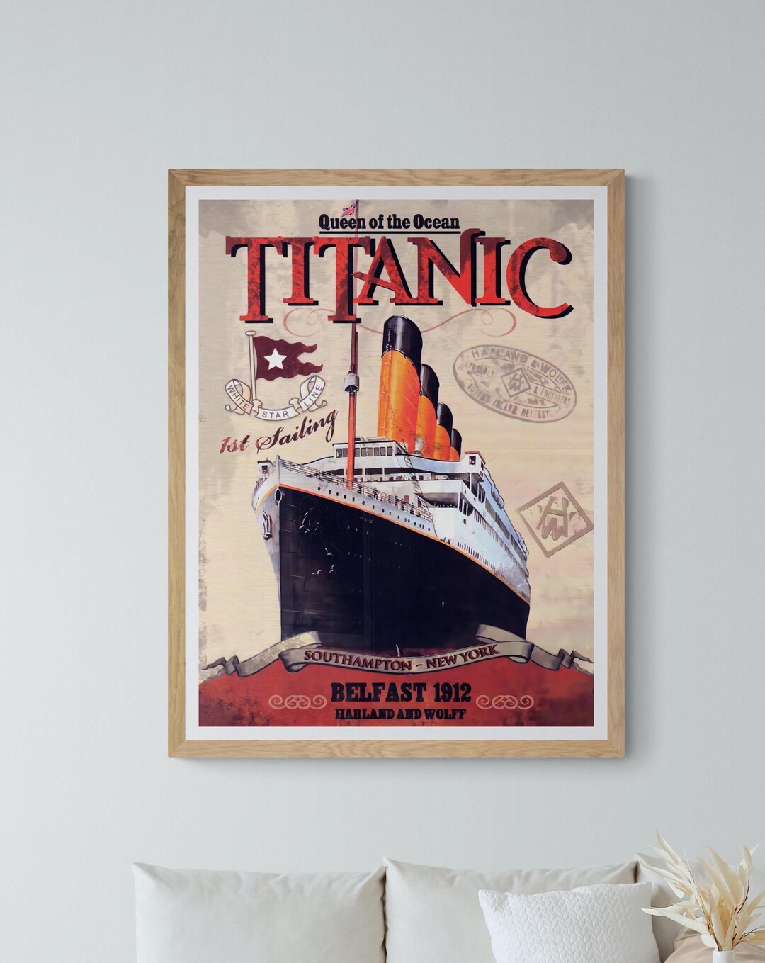Titanic Poster - Etsy