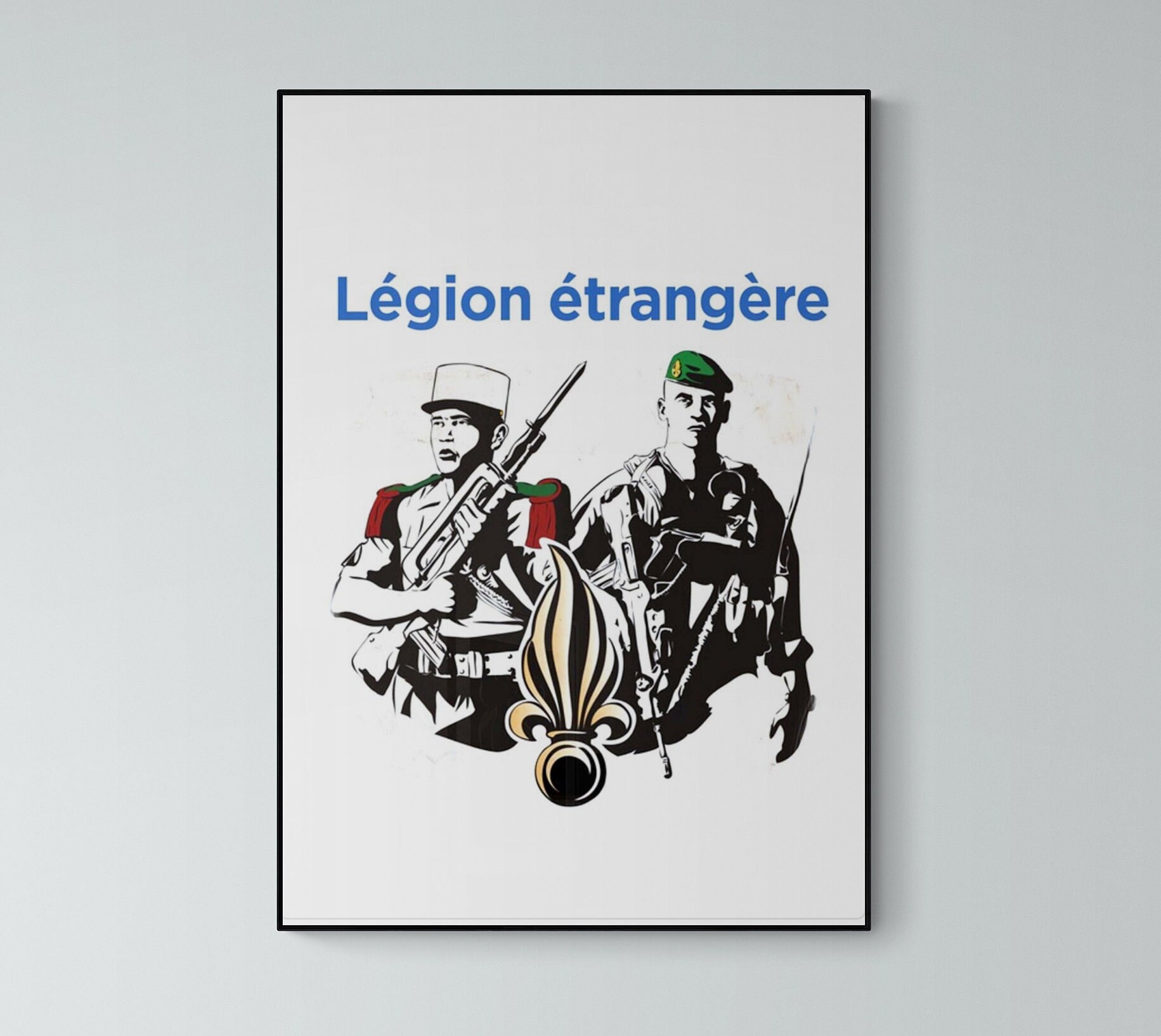 Foreign Legion Poster - Etsy