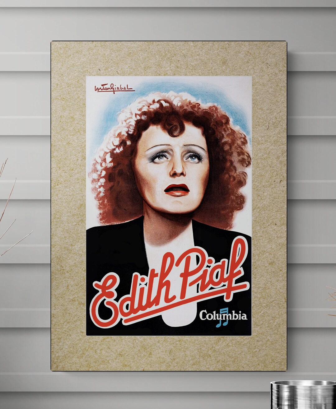 Edith Piaf Poster - Etsy