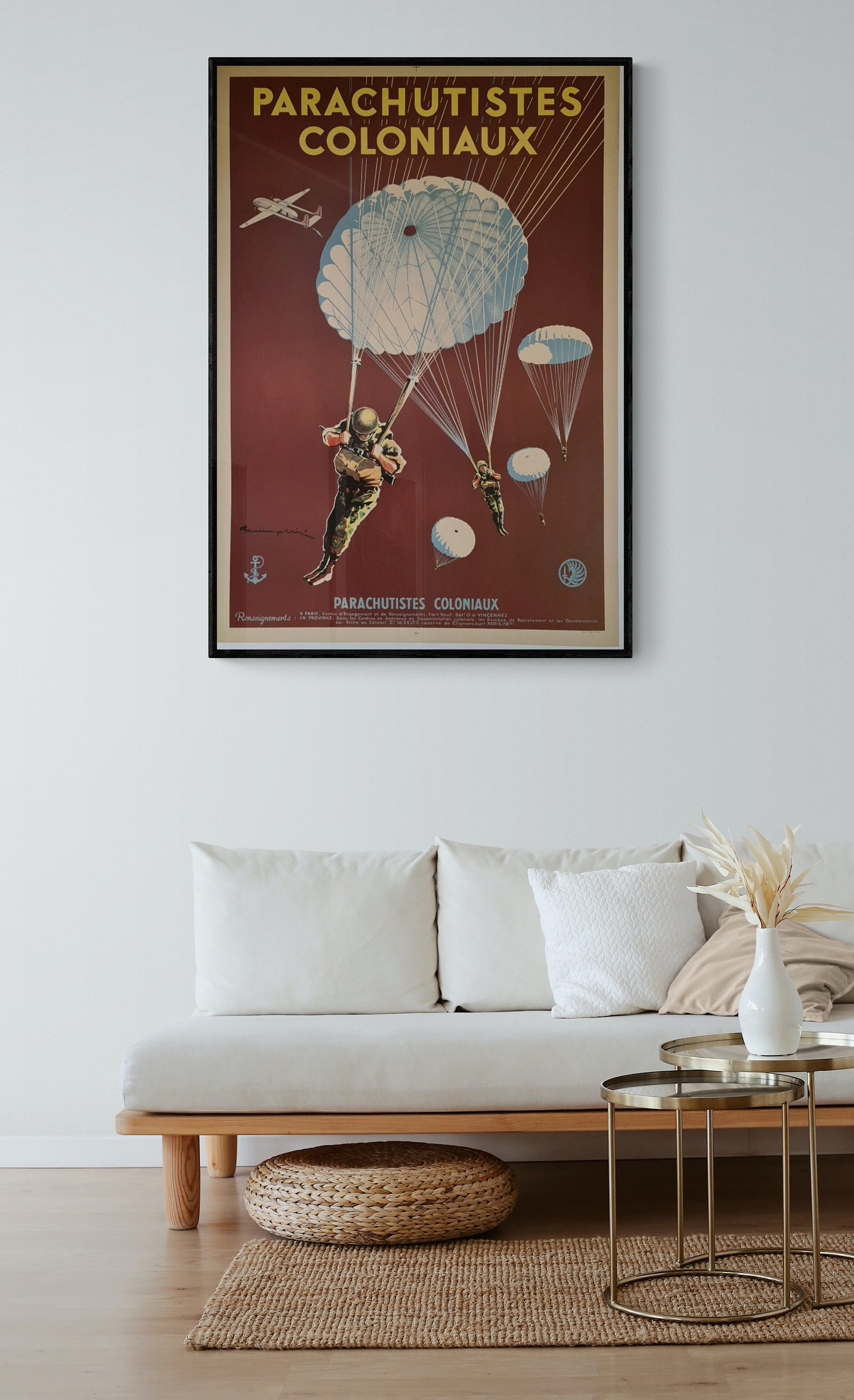 Colonial Paratrooper Poster - Etsy