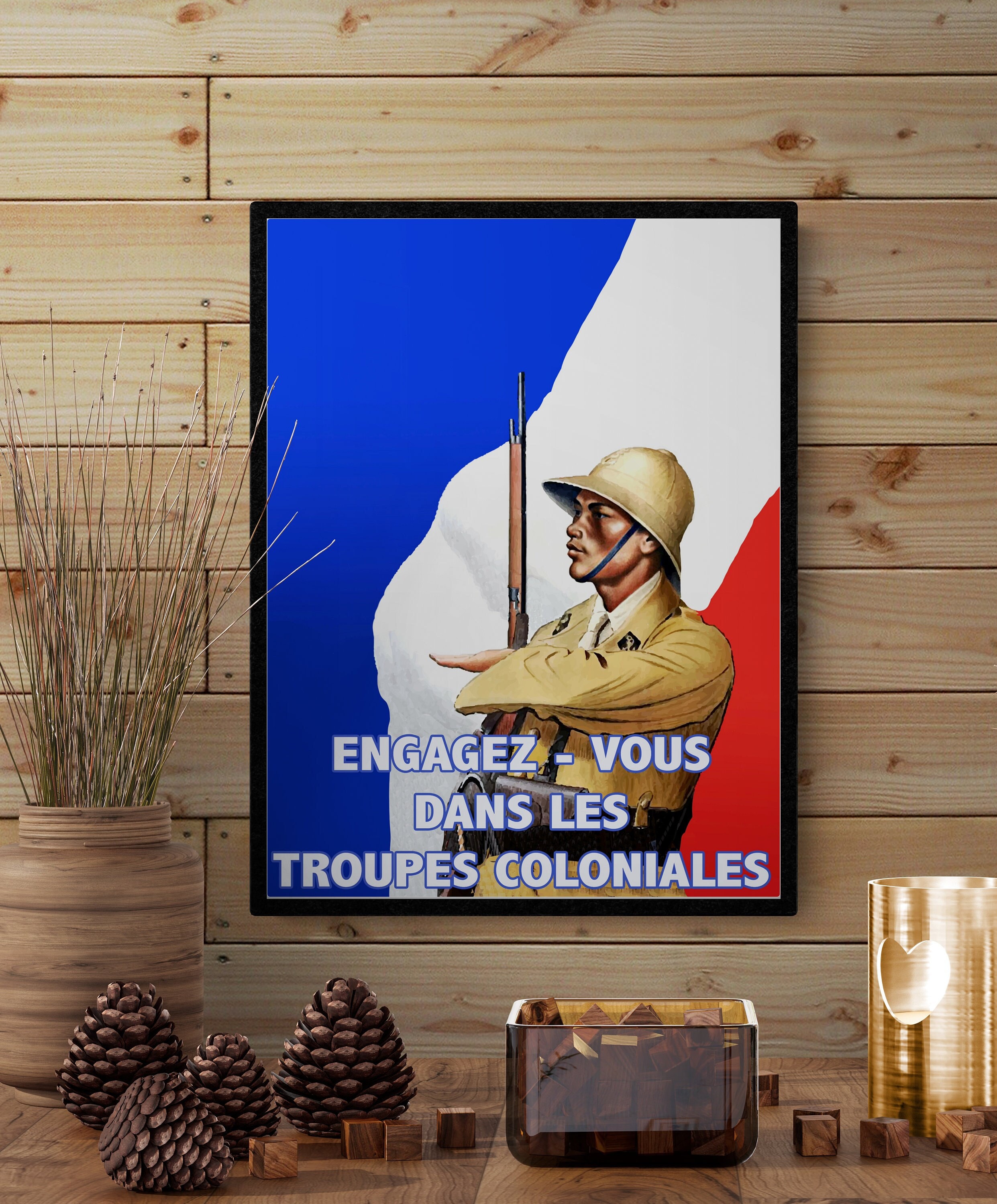Poster Colonial Troops - Etsy