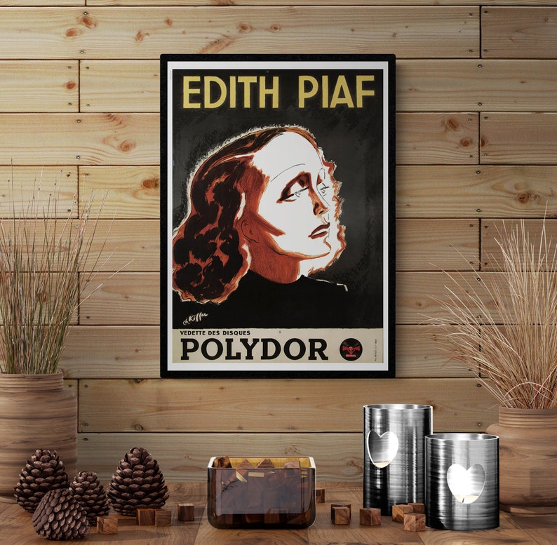 Edith Piaf Poster - Etsy
