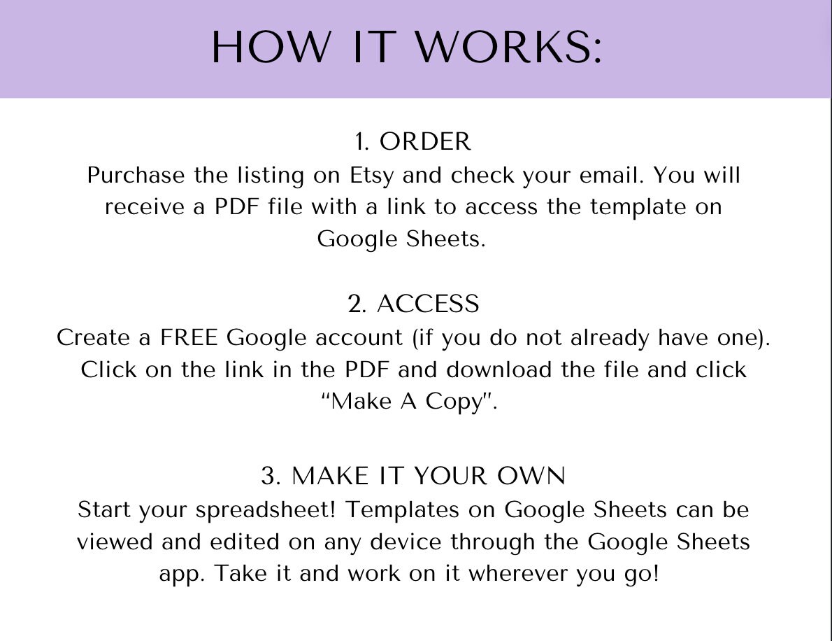 Wedding Guest List and RSVP Tracker, Google Sheets Spreadsheet Template ...