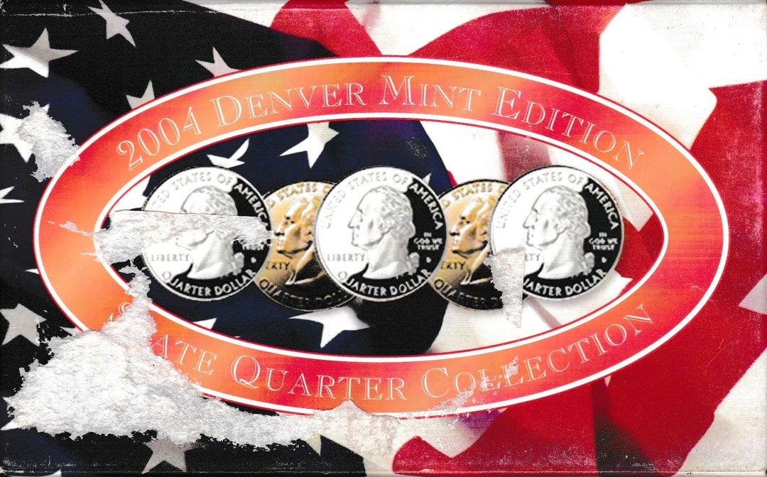 2004 Denver Mint Edition State Quarter Collection Mint Sets - Etsy