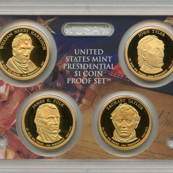 Presidential Dollar Coins - Etsy