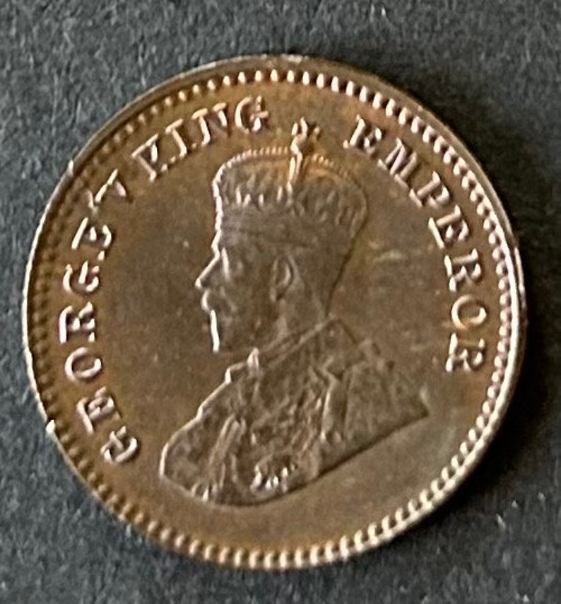 112 Anna India 1912 King George V British India pre Independence Coin ...