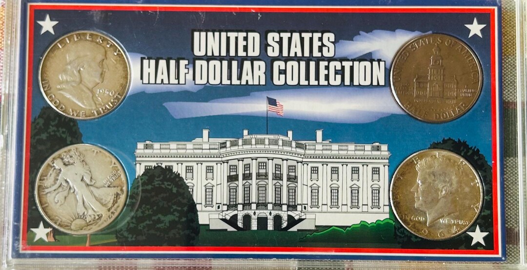 Rare United States Half Dollar Collection 1950, 1943, 1964, 1976 - 4 ...