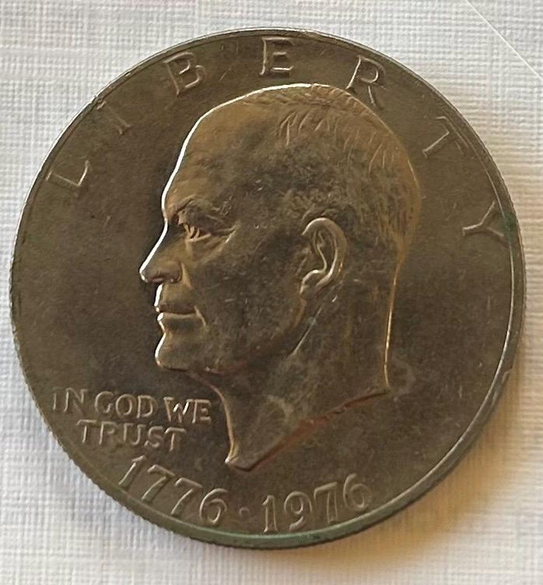 1976 Bicentennial Coin 1776-1976 Eisenhower Dollar Coin Circulated No Mint Mark IKE - Etsy