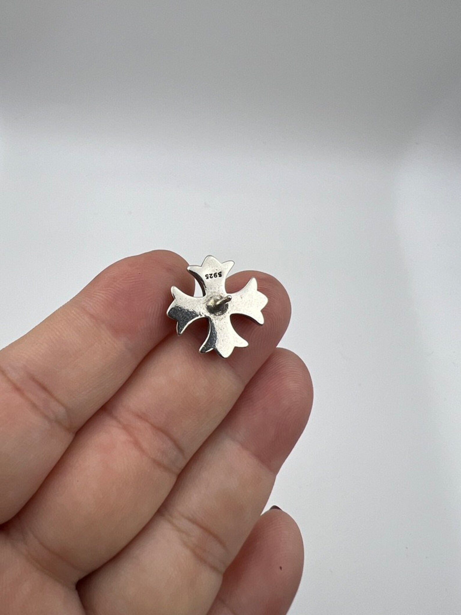 Bold Silver Cross Pin: Chrome Hearts Inspired Design - Etsy