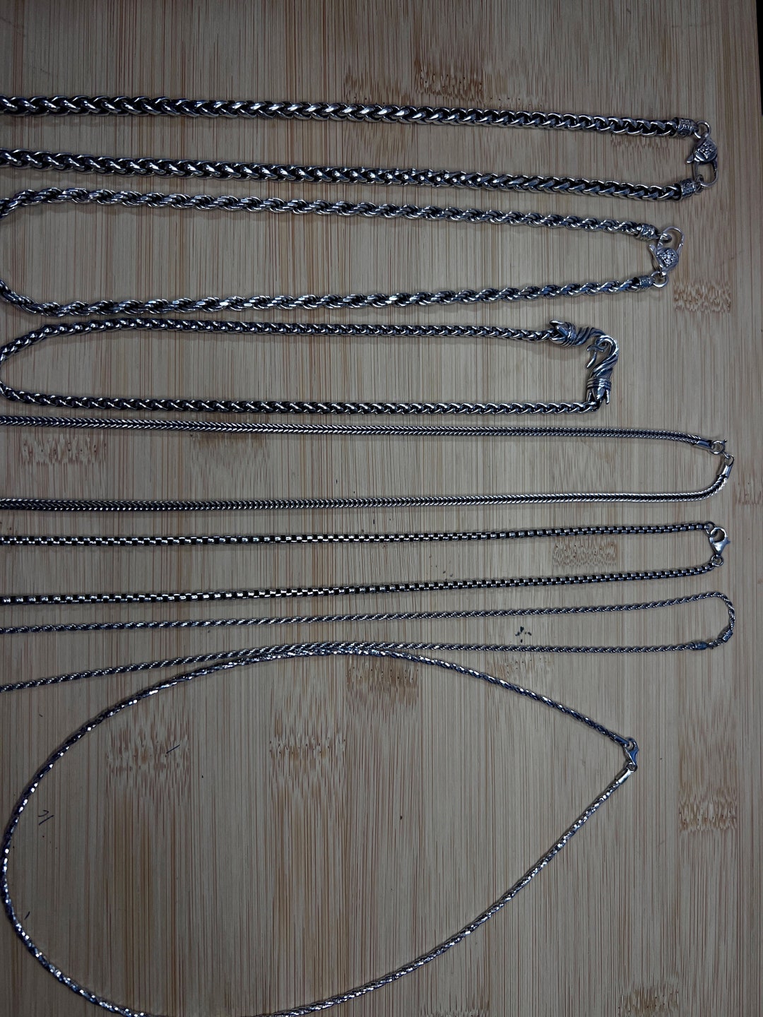 Spiral Bread Necklace - Sterling Silver - 925 - Etsy
