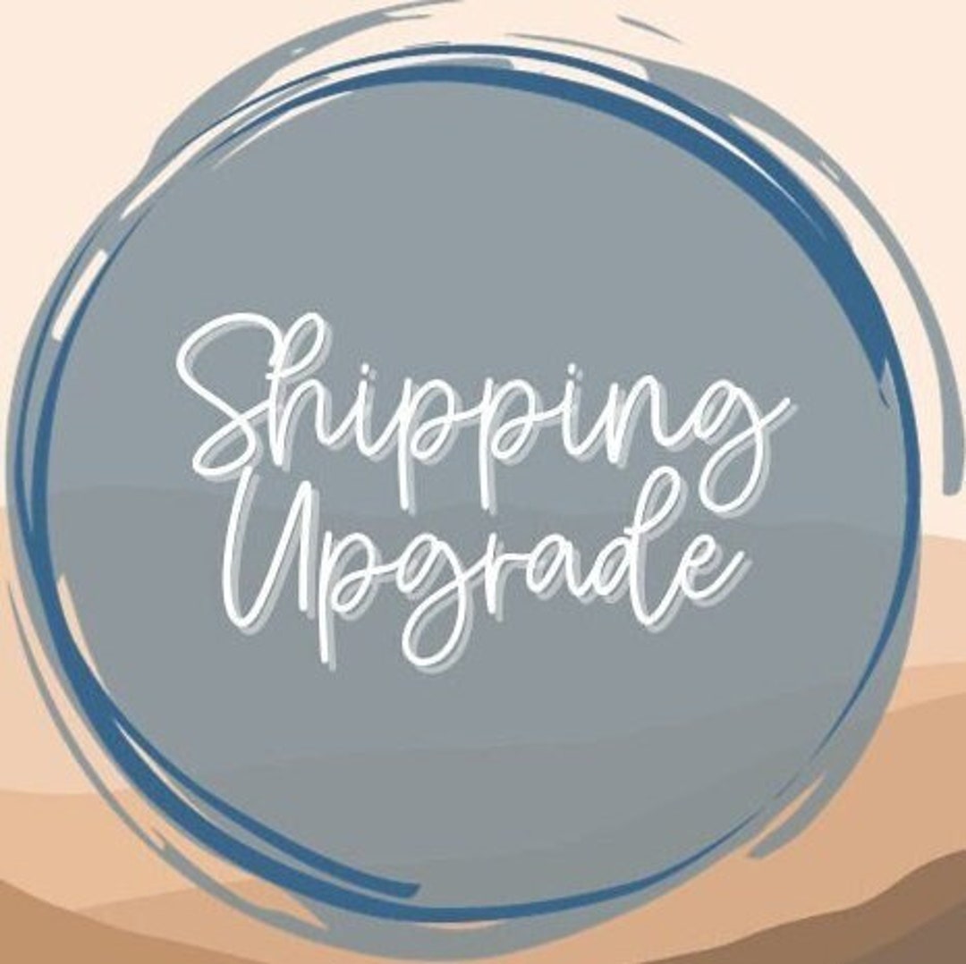 Shipping Upgrade State 38 Design Co - Etsy