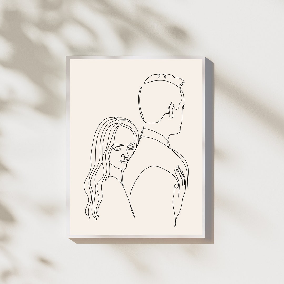 Personalized Drawings, Wedding Portrait, Sketches From Photos ...