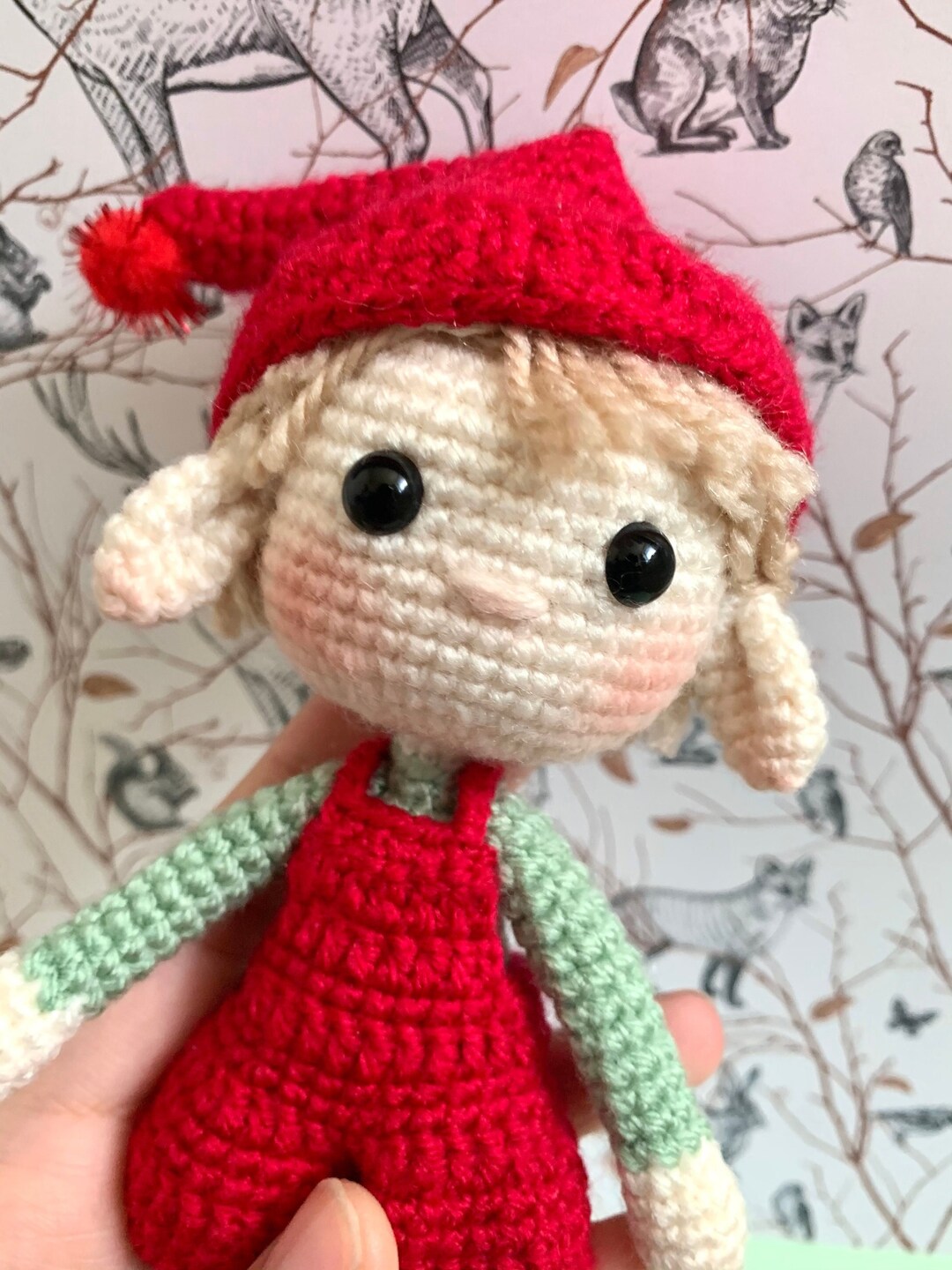 Cute Elf Doll Crochet Pattern by Artsy_and_blue - Etsy