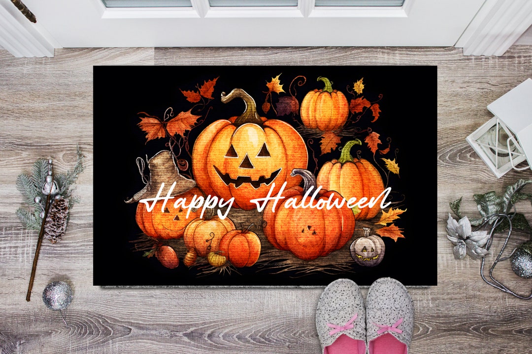 Halloween Door Mat, Funny Halloween Doormat, Funny Doormat, Welcome Mat ...