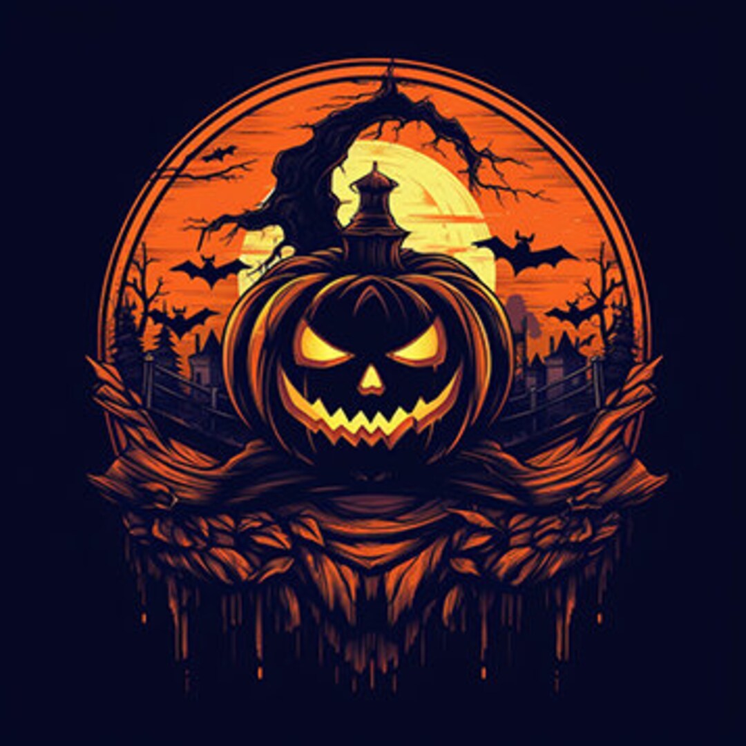 Spooky, Halloween, Pumpkin Witch SVG Files Digital Clip Art for Cricut ...